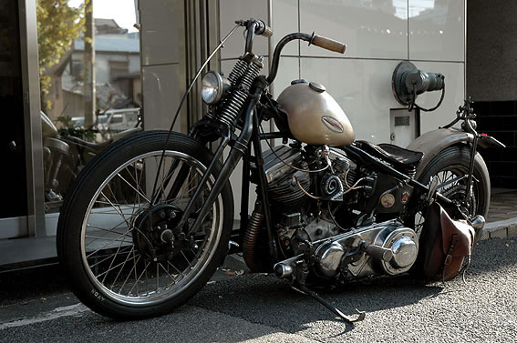 The_Chenkenov's_ Musing, 1956 FLH Panhead Bobber by Chopstick