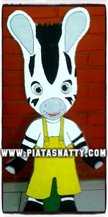 PIÑATAS NATTY @pinatas_eventos.natty: PIÑATA CEBRA ZOU