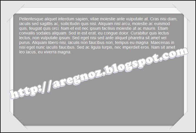 Membuat Bingkai Border Dengan Css ~ Belajar Blog