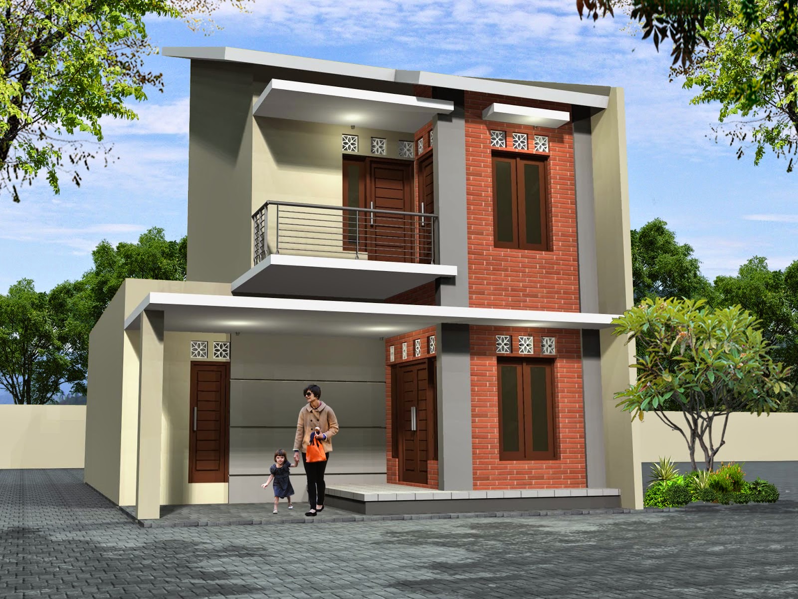 Model Rumah Minimalis 2 Lantai | Rumah Idaman