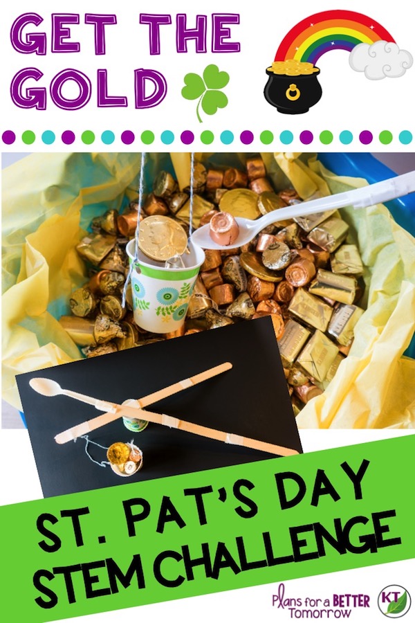 St. Patrick's Day Activity: Get the Gold STEM Challenge - Feel Good ...