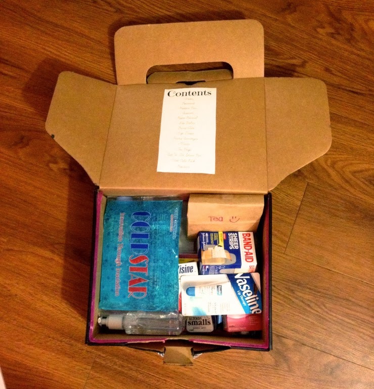 The Blush Blonde: How to Make a Hangover Kit