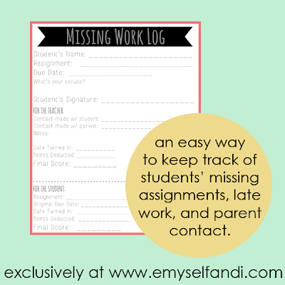 E, Myself, and I: Introducing Teaching Tuesdays + An Updated Missing ...