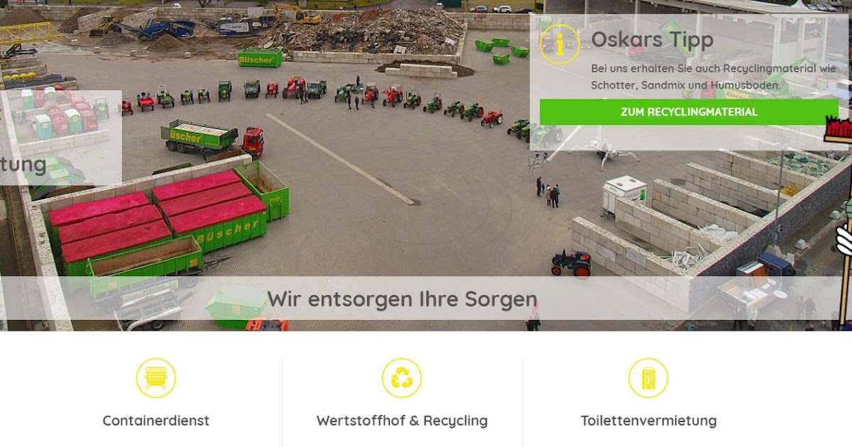 Containerdienst Büscher Entsorgung und Verwertung | Gronau, Ahaus, Heek ...