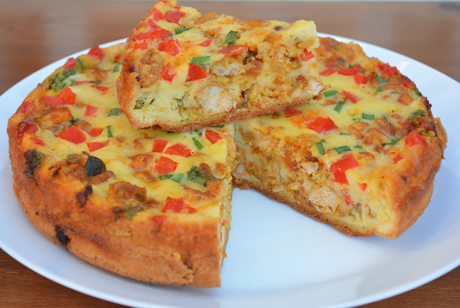 My Cooking Experiments.........: Chicken Pola / Chicken Cake / Irani Pola