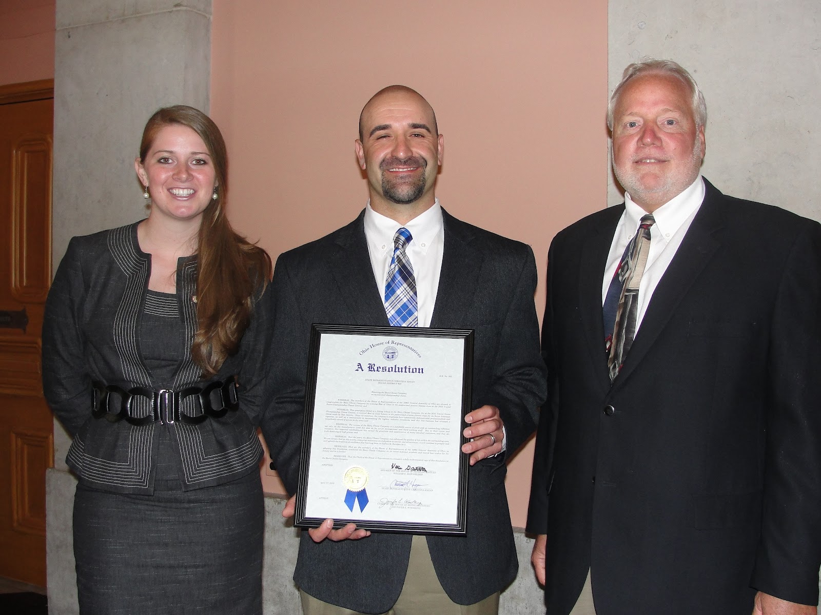 Ohio House GOP: Biery Cheese Honored by Representative Christina Hagan