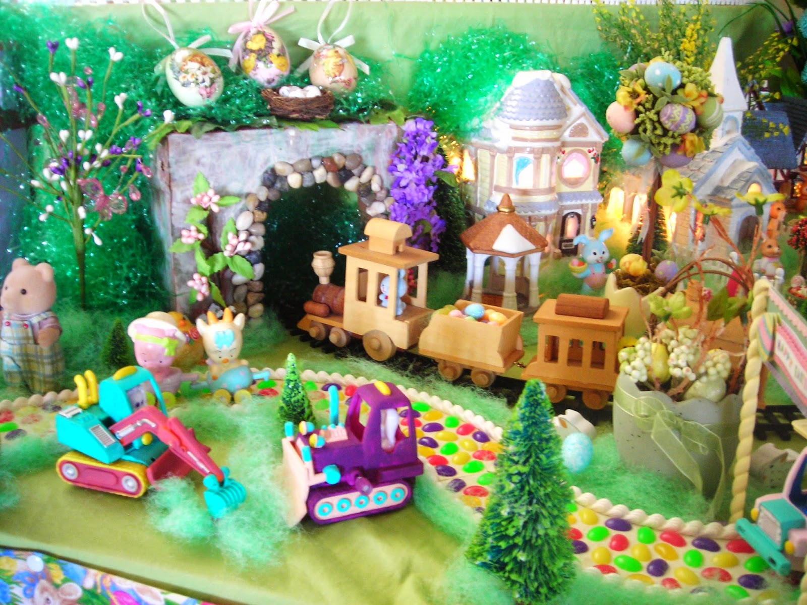 Author Joyce Oroz: Pat's Easter Scene..........by Joyce Oroz