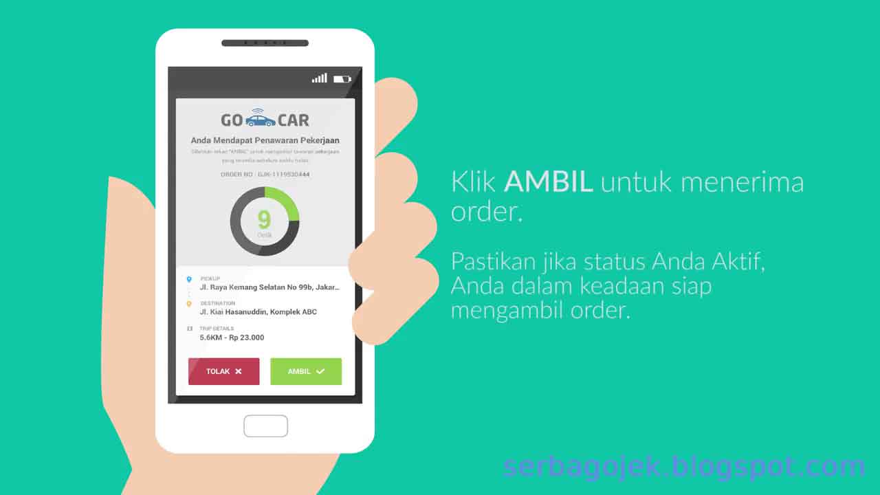 Cara Menggunakan Aplikasi Go Car Bagi Driver Pemula