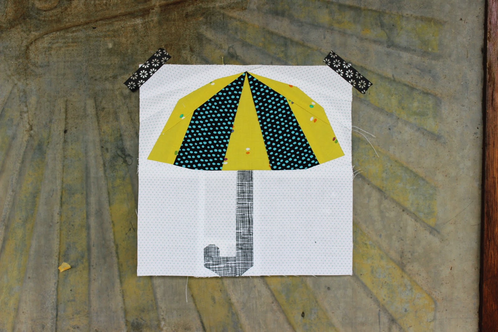 Kate Henderson Quilts: Umbrella Quilt Block