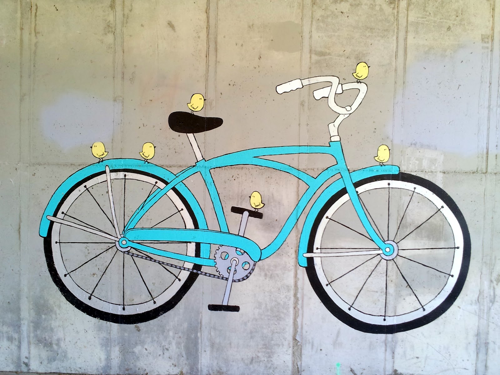 History and Culture by Bicycle: Bicycle Mural