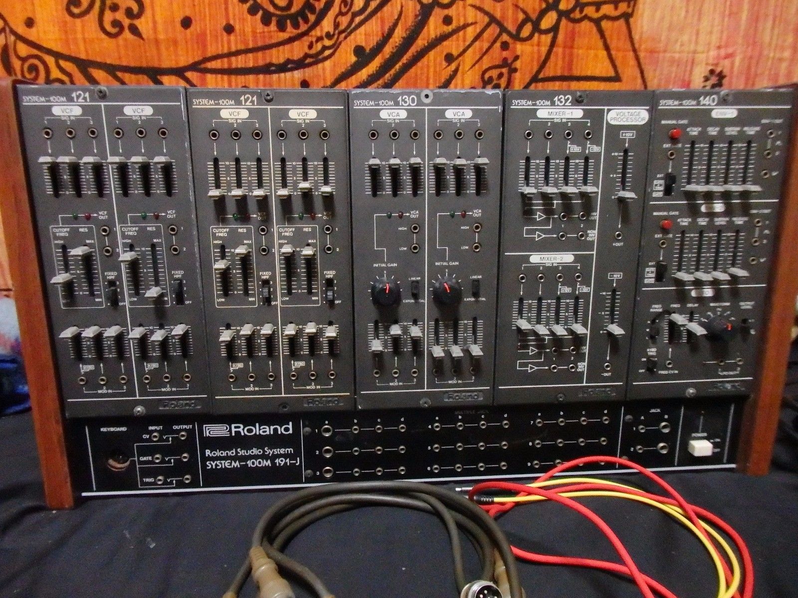 MATRIXSYNTH: Vintage Roland System 100M Analog Modular Synth