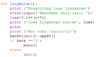 KISAH PERJALANAN: Program menghitung luas dan keliling dengan ...