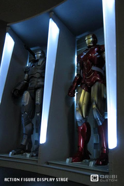 toyhaven: Hot Toys 1:6 scale Iron Man One-of-a-kind Display Case