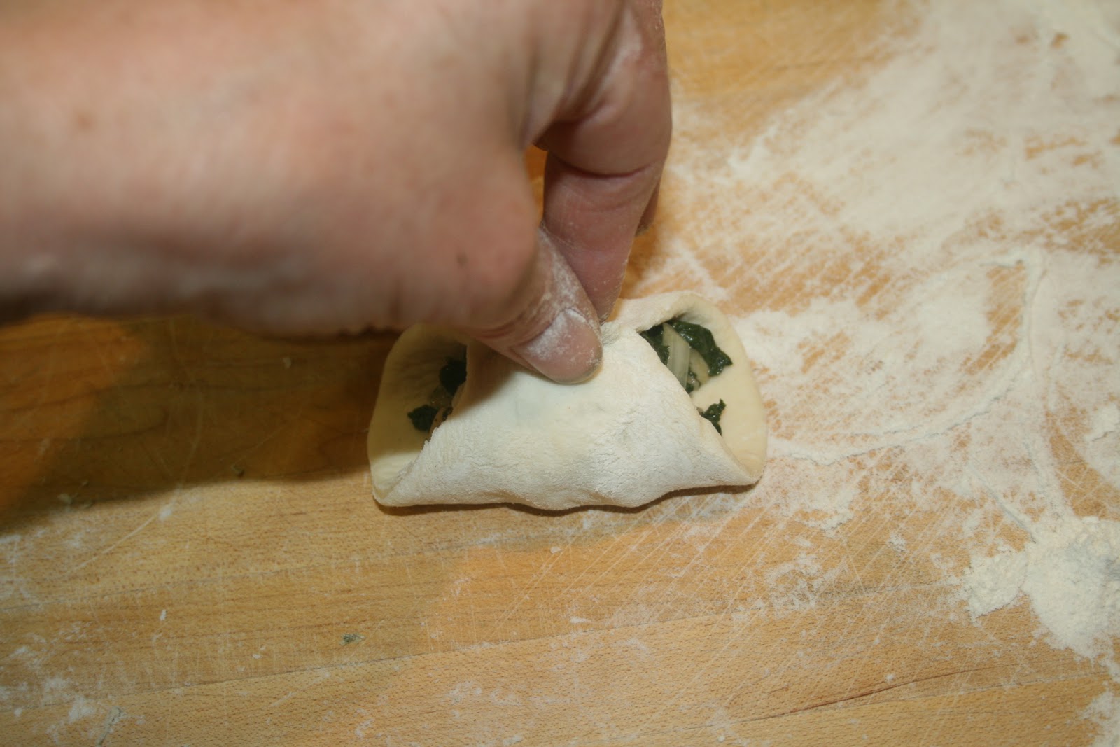 Julia's Cookbook: spinach fataya