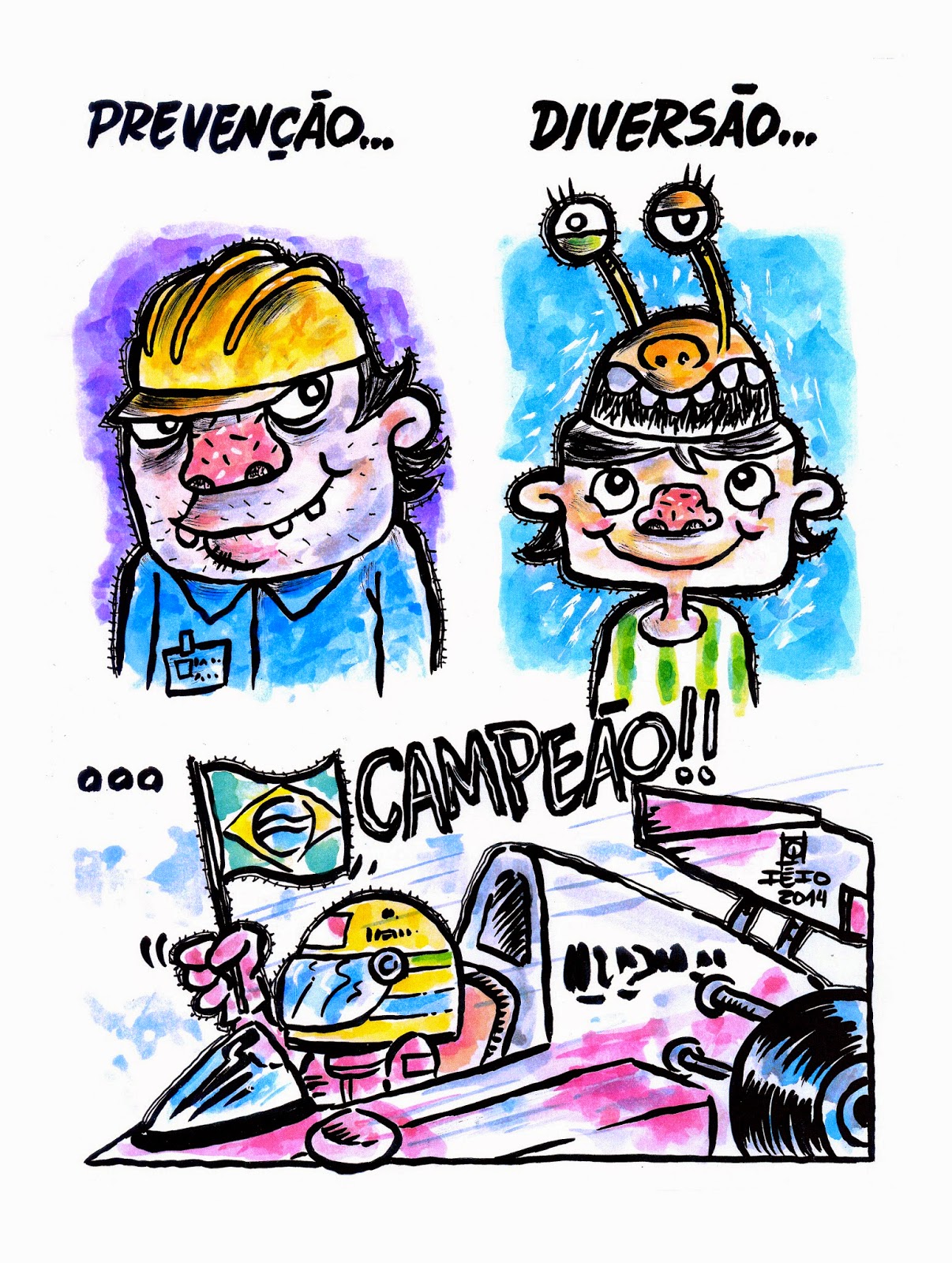 ESTÚDIO IÉIO: CARTUNS