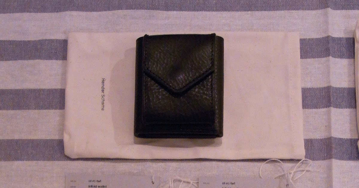 Figment List: Hender Scheme " trifold wallet " & " long wallet