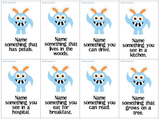 Live Love Speech: Monster Name Game and a {FREEBIE}!!