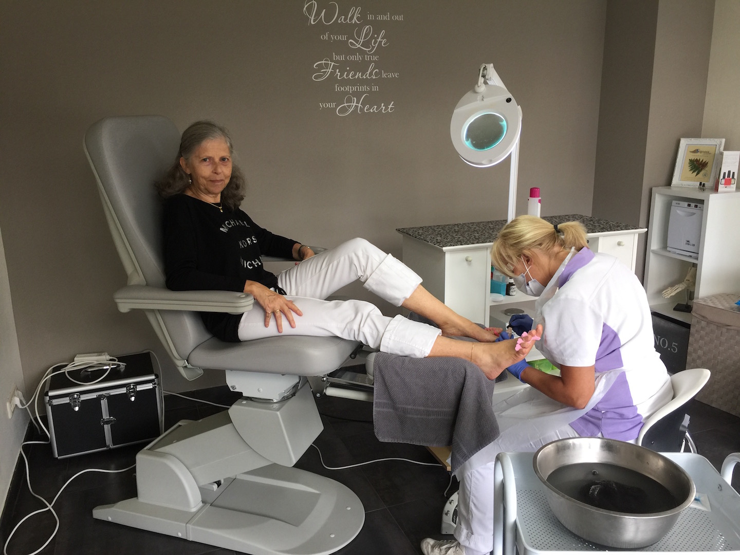 MARIETTE'S BACK TO BASICS: {My Appointment with Certified Podologist ...