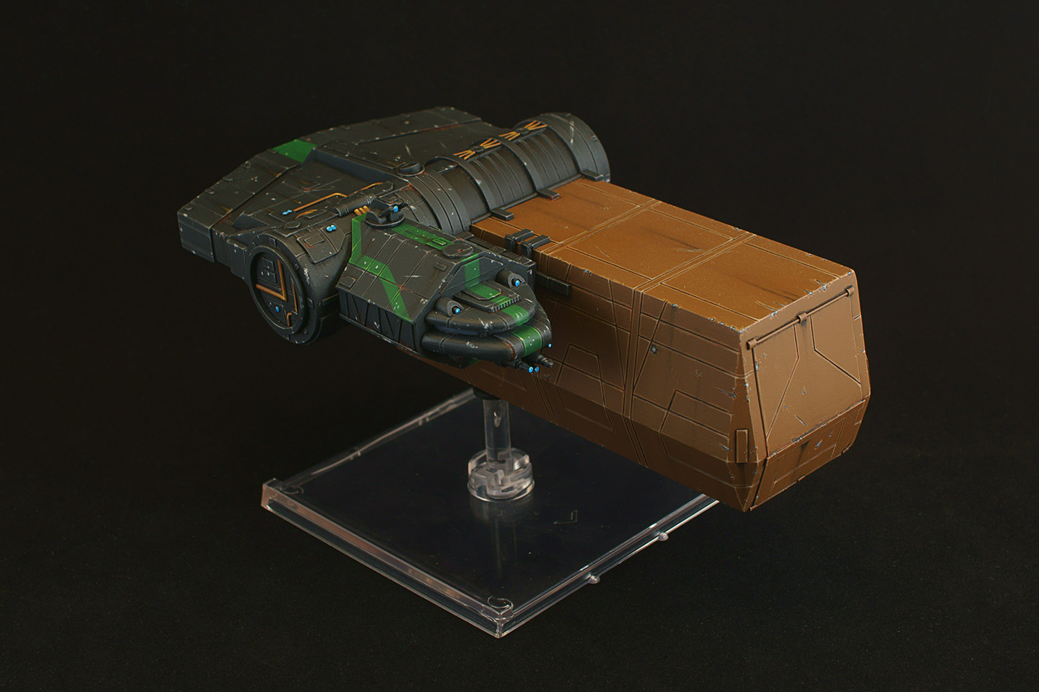The Alternative Wargamer: Commission: Wayfarer-class Medium Transport Mk.2