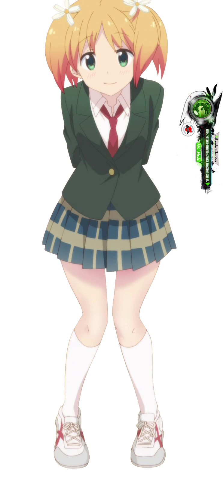 Sakura Tricksonoda Yuu Cute Seifuku Ep1 Render Ors Anime Renders