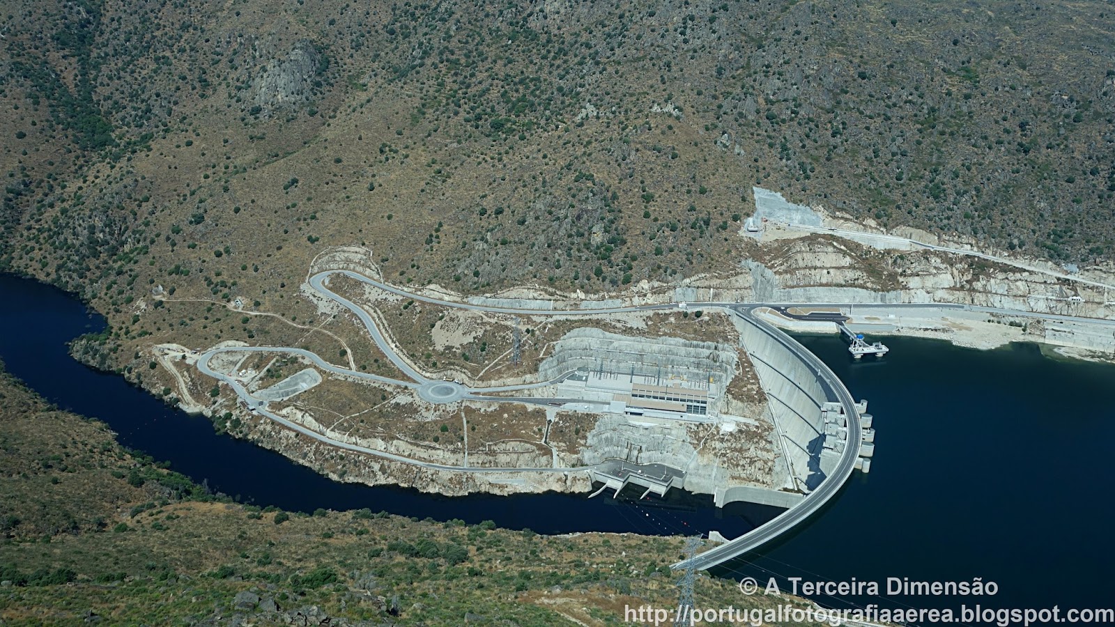 A Terceira Dimensão: Barragem do Baixo Sabor (Escalão Montante)