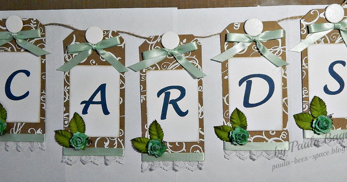 Paula's Space: Wedding Cards Banner