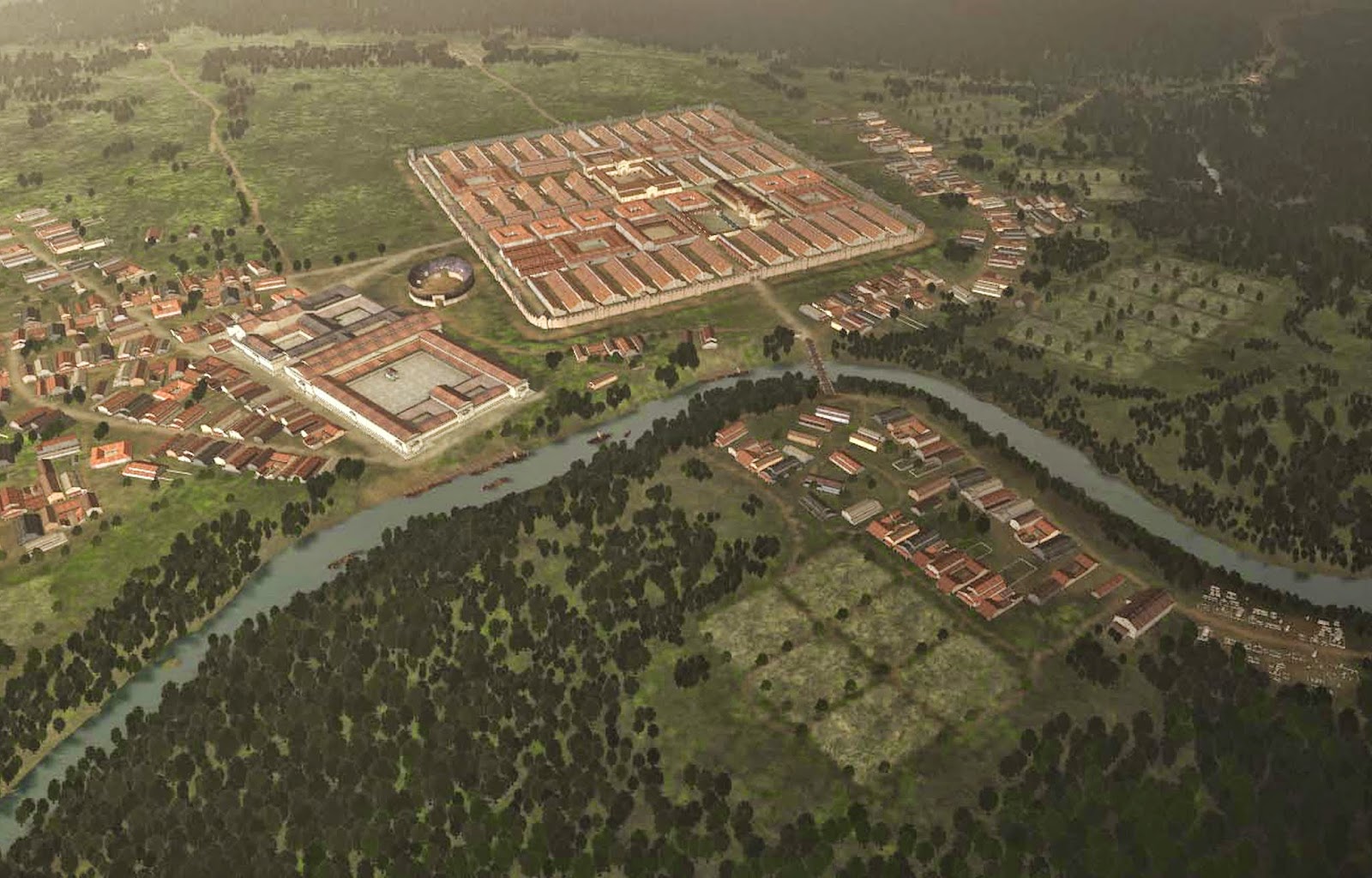 Man, Myth and Magic: Looking For King Arthur's Camelot - Caerleon: The ...