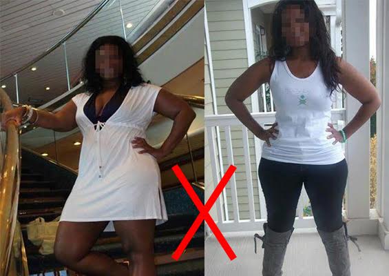 Beware; How to spot fake ?Before and After? Weight Loss Pictures