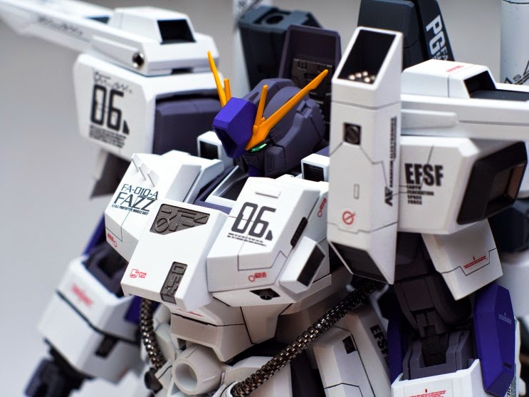 MG 1/100 FA-010A FAZZ Gundam: Improved, Custom Paint by srxr1 ~ Gunplanity