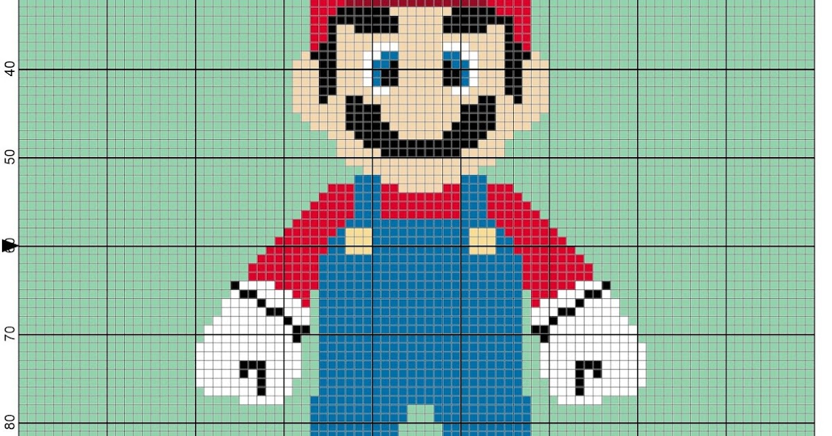 Kendra's Crocheted Creations: Super Mario Brothers graph