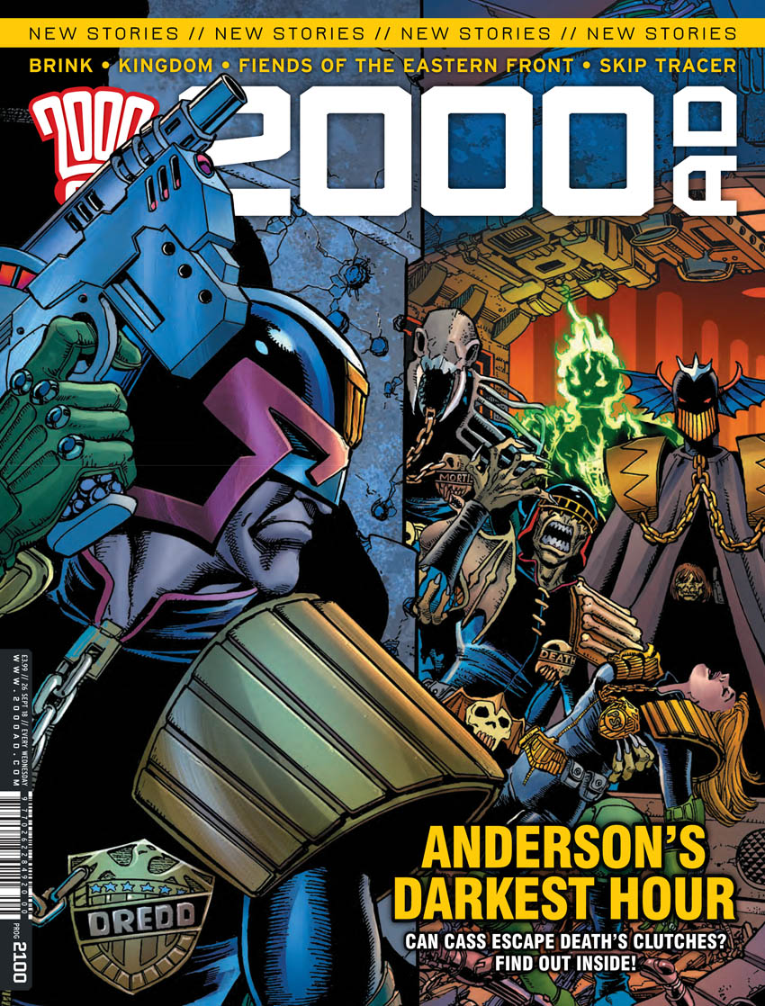 BLIMEY! The Blog of British Comics: 2000AD: All-new line up for Prog 2100