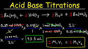 Redox reactions as the basis for titrations