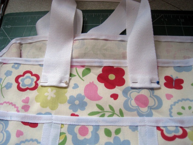 RosMadeMe: Mothering Sunday Make - The Garden Tidy Tote Tutorial