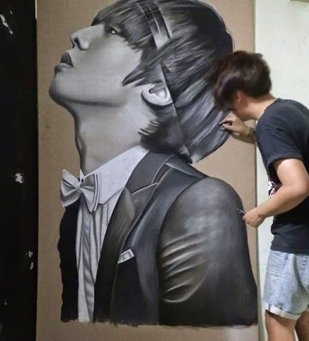 THIS IS ............: Seni & Kreativiti - Lukisan Hiper Realistik Ivan Hoo