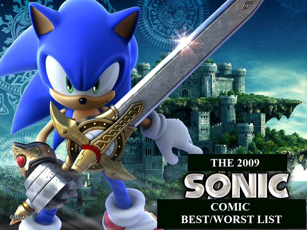 Hedgehogs Can't Swim: THE 2009 SONIC THE HEDGEHOG COMIC BEST/WORST LIST!