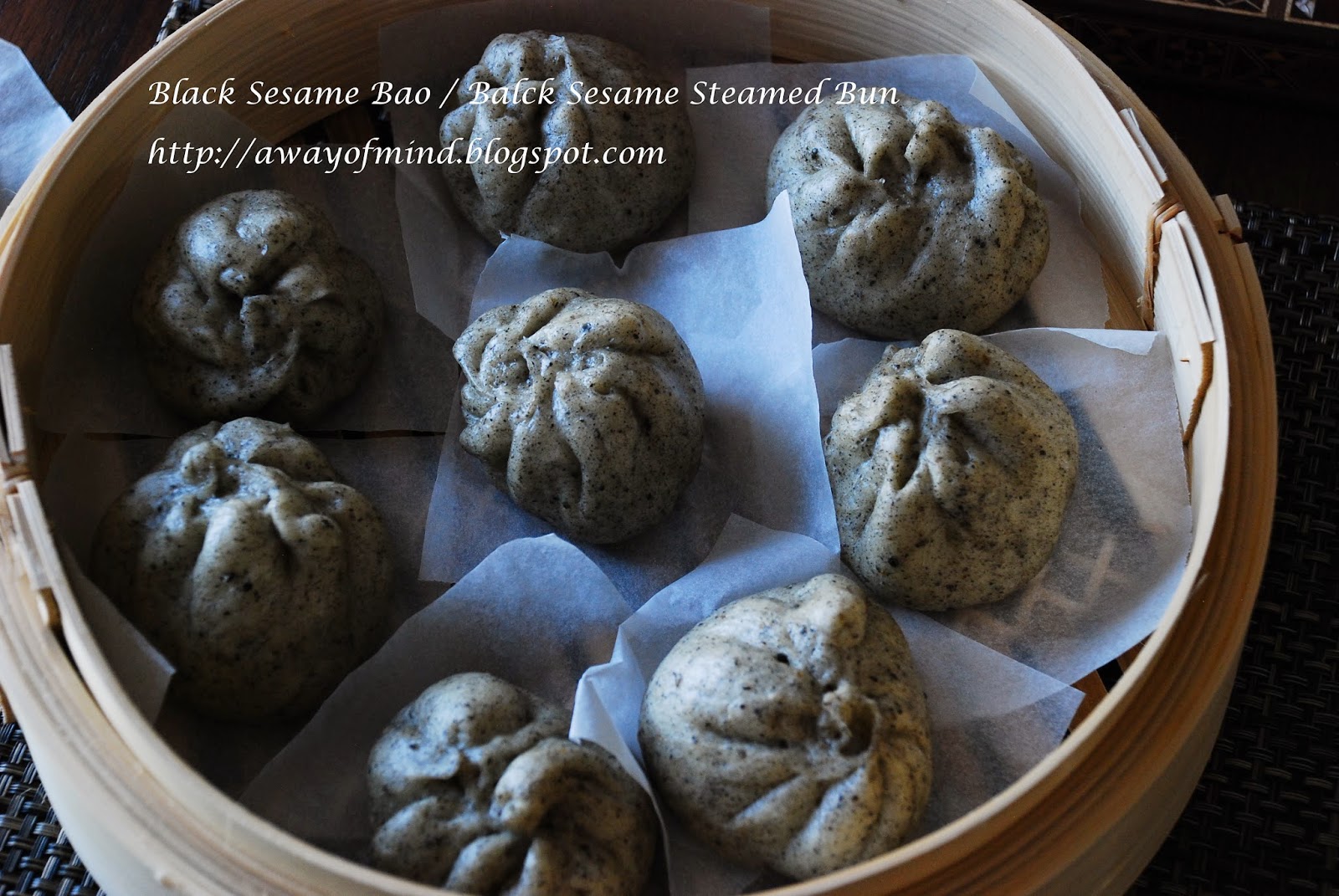 Awayofmind Bakery House: Green Tea Bao and Black Sesame Bao
