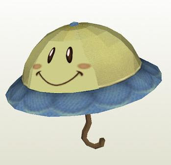 Perry the Parasol Papercraft | Papercraft Paradise | PaperCrafts ...