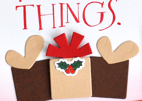 Inky Fingers: Papertrey Ink My Favorite Things Christmas card