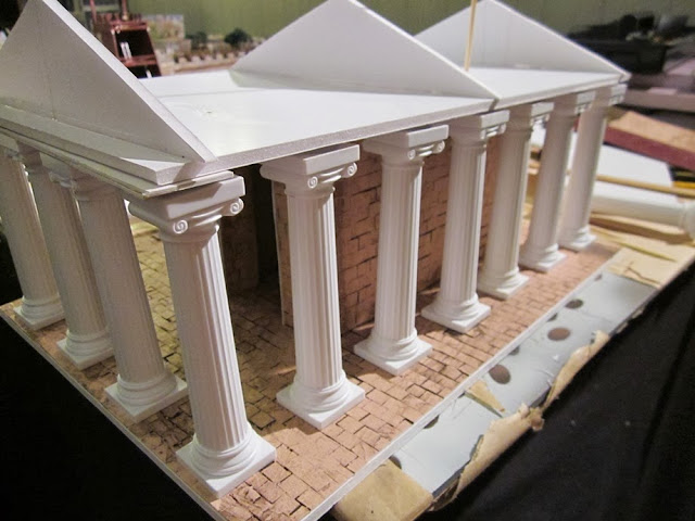 Tides of War: Paint Bench: Building a set of 28mm Greek Temples All ...
