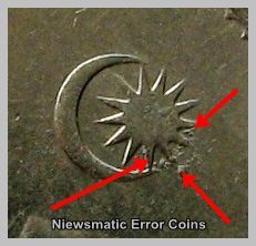 FORGERY DOT ON 1982 5 CENTS | Error coins