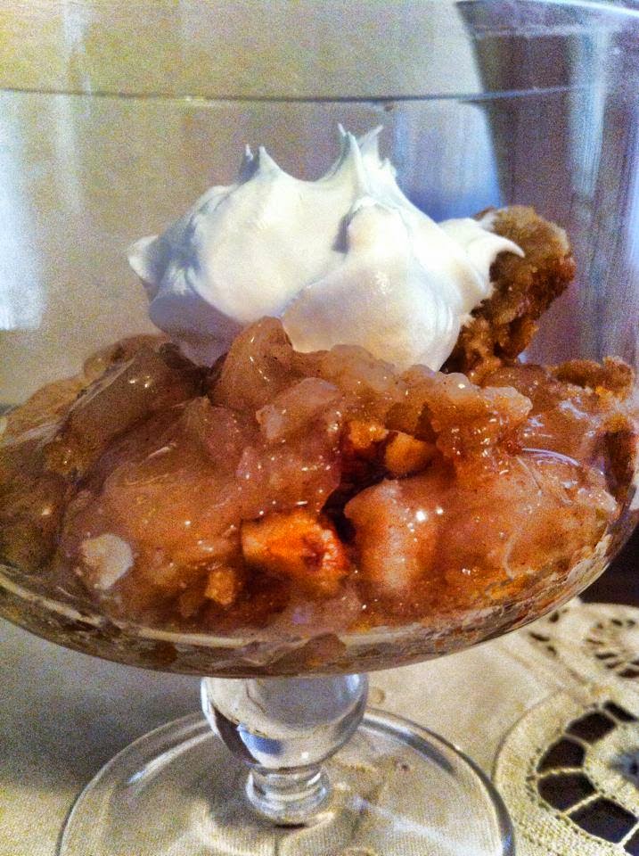 3 Generations of Southern Recipes: Winter Fruit Apple Pecan Cobbler