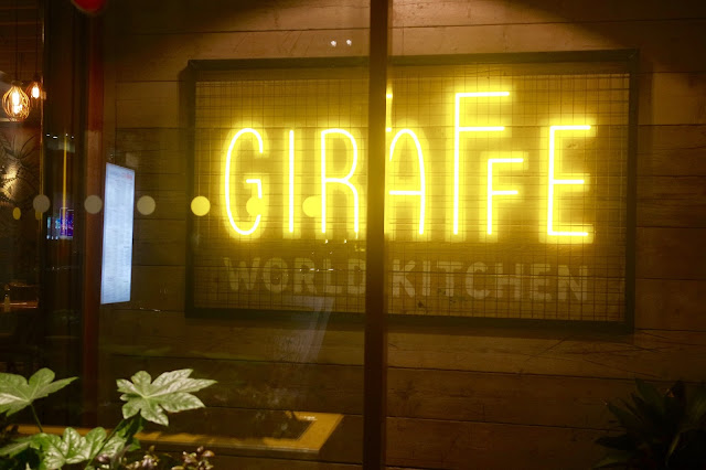 Foodie Review: Giraffe World Kitchen, London Victoria | POPCORN AND GLITTER