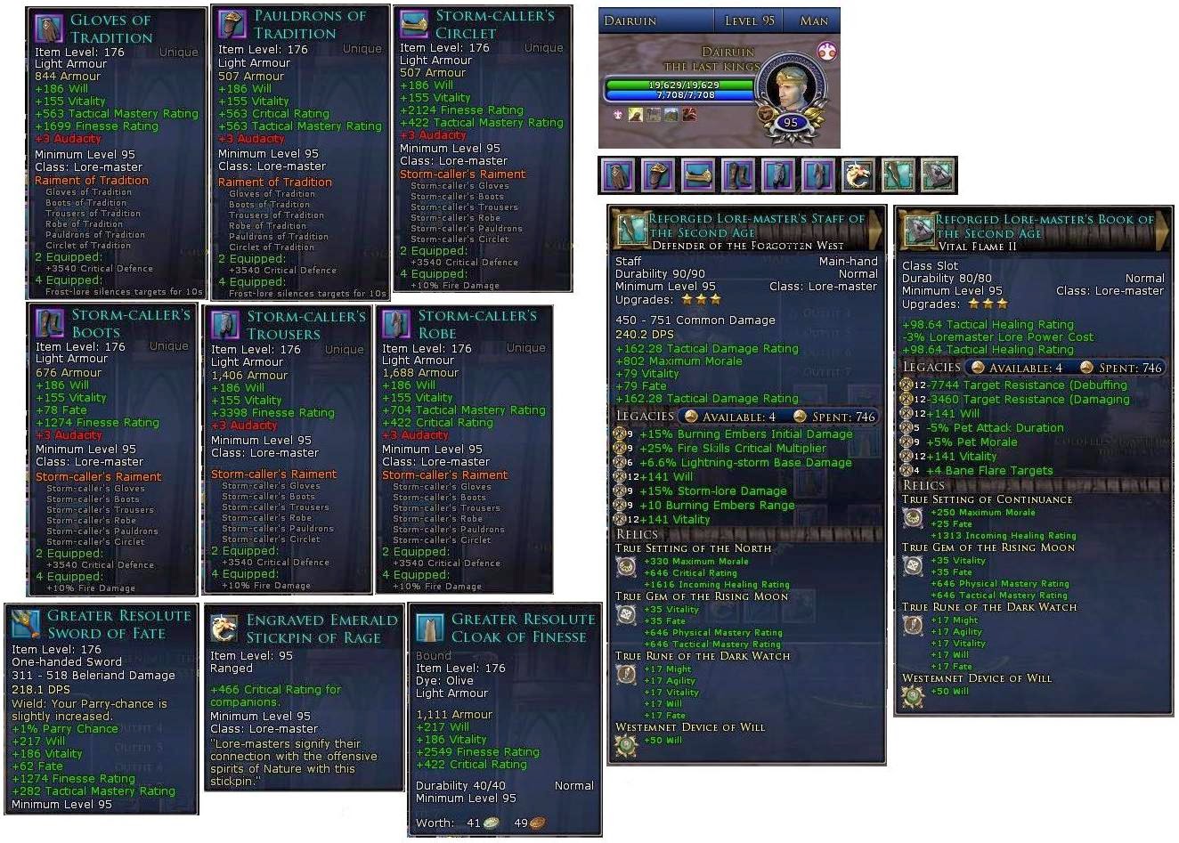 Wonderful Places in LOTRO's Middle Earth: Best gear & jewelry for the ...