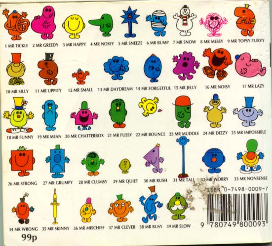 Mr. Men Knowledge