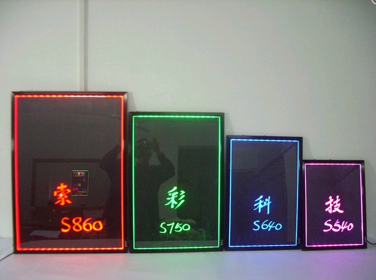 Sunlite Led Writing Board: Led Lighted Writable Menu Board and Writable ...