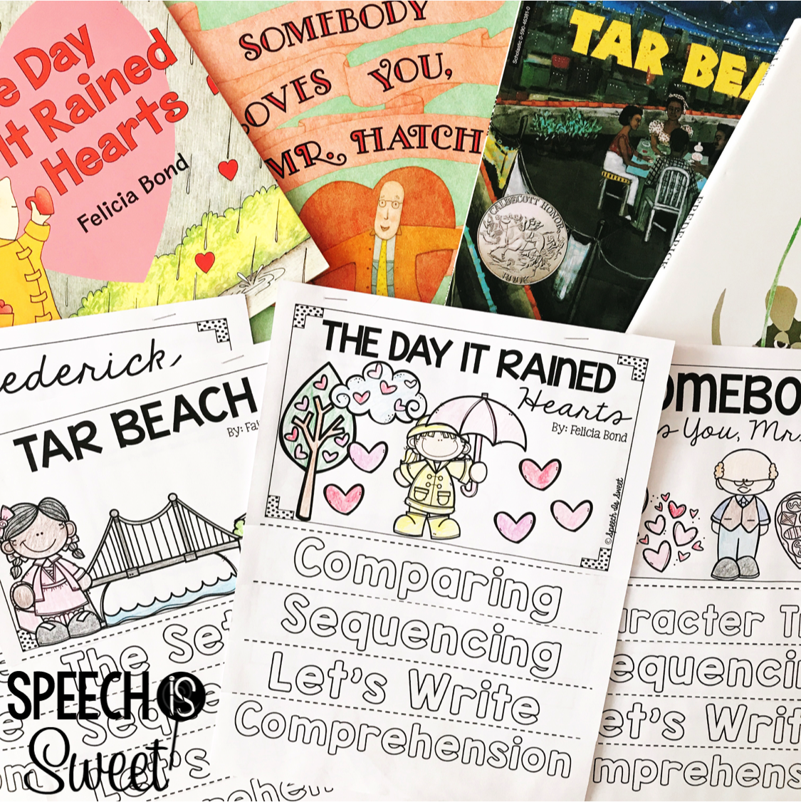 February Literature Flip Books! - Speech is Sweet