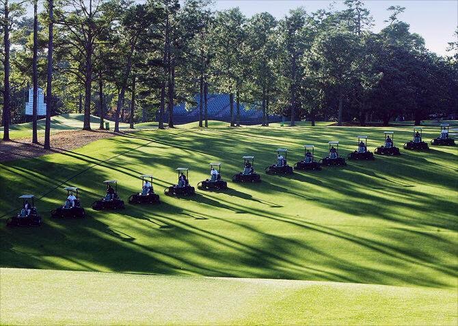 Brookstone Golf & Country Club Golf Course Maintenance: The Masters 2015