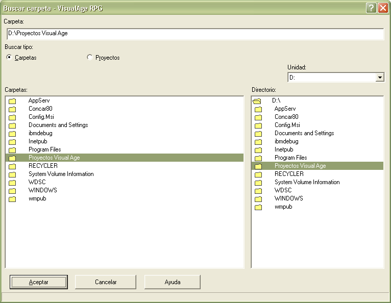 Tips de Programación: VisualAge for RPG - Creación de un Proyecto Con ...