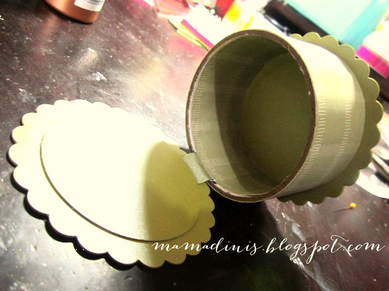 Dina Kowal Creative: Tape Roll Box Tutorial - DT Thursday