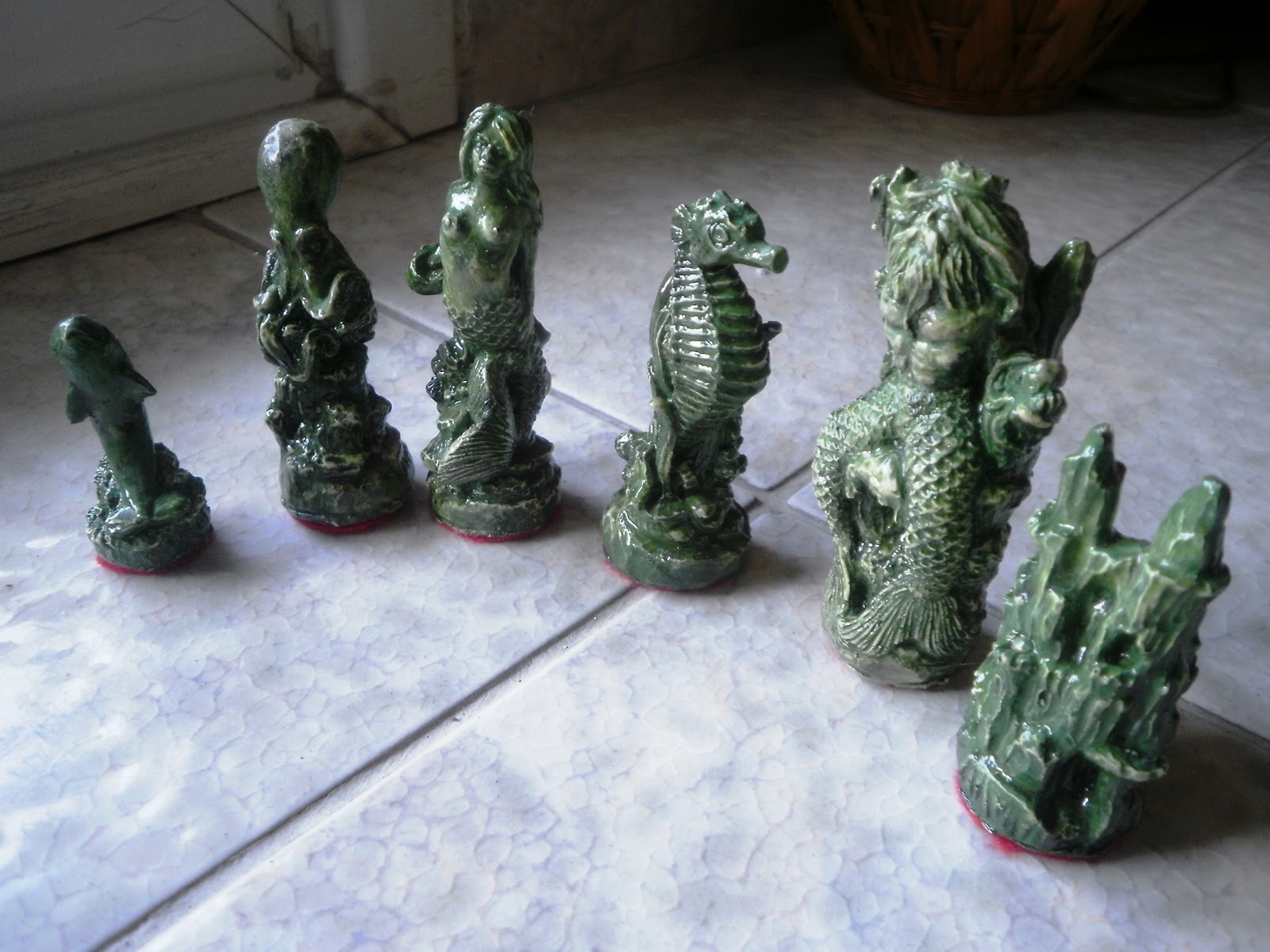 Ariadne from Greece!: Seaworld chess set!